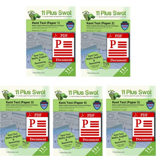 Kent Test 11Plus Test 1-5 Download Bundle PDF Exam - 11PlusSwot